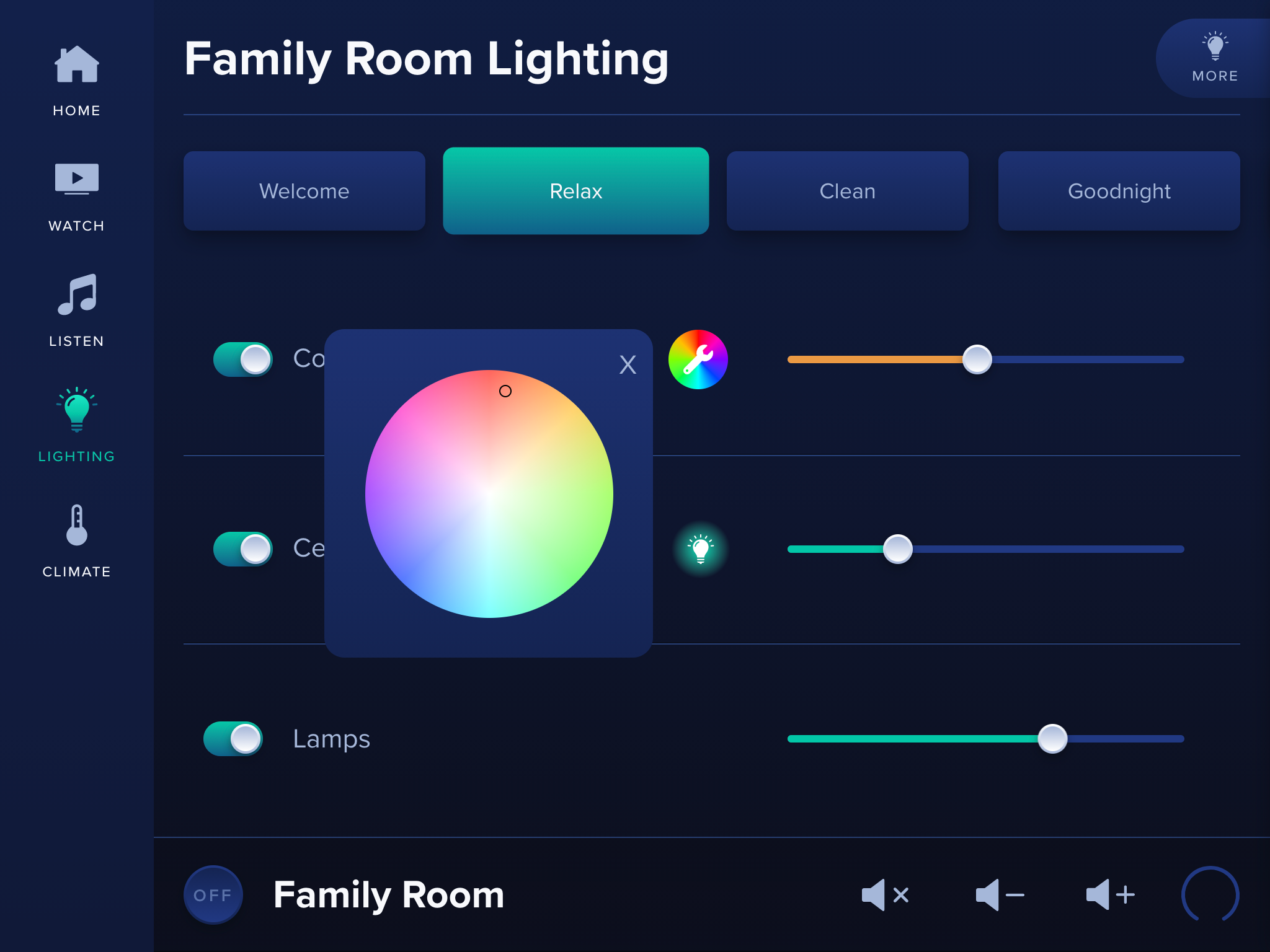 Hue Selection Mode